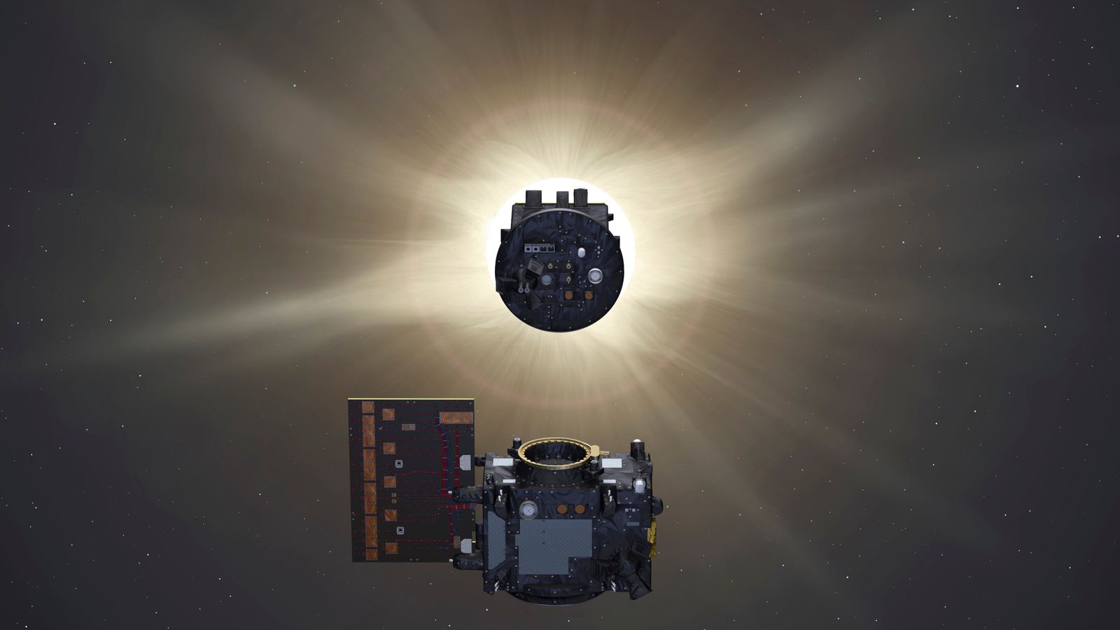 Artificial solar eclipse created by 'driverless' spacecraft in world ...