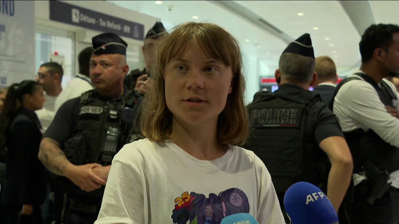 Greta Thunberg: 'Genocide going on in Gaza' is the real story | World News | Sky News