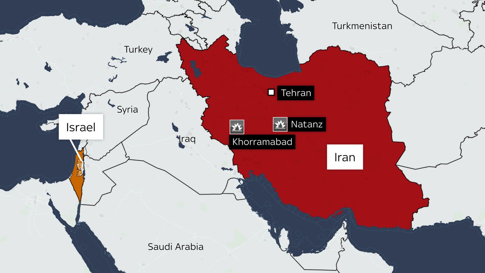 How conflict between Israel and Iran has unfolded over four days ...