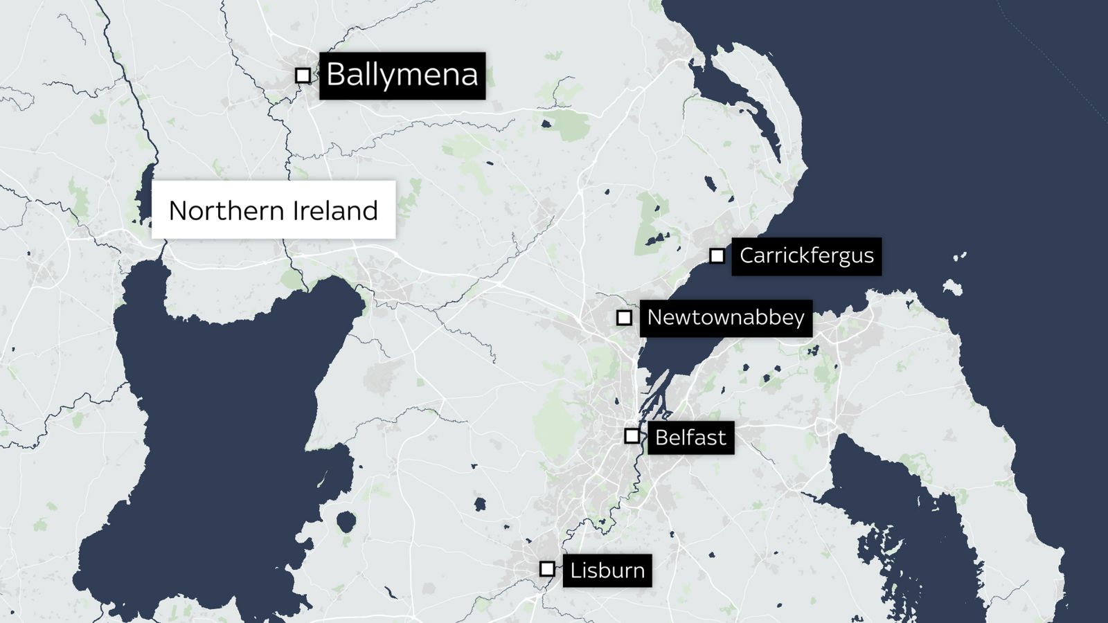 Ballymena disorder: Six arrested in Northern Ireland - as 32 officers ...