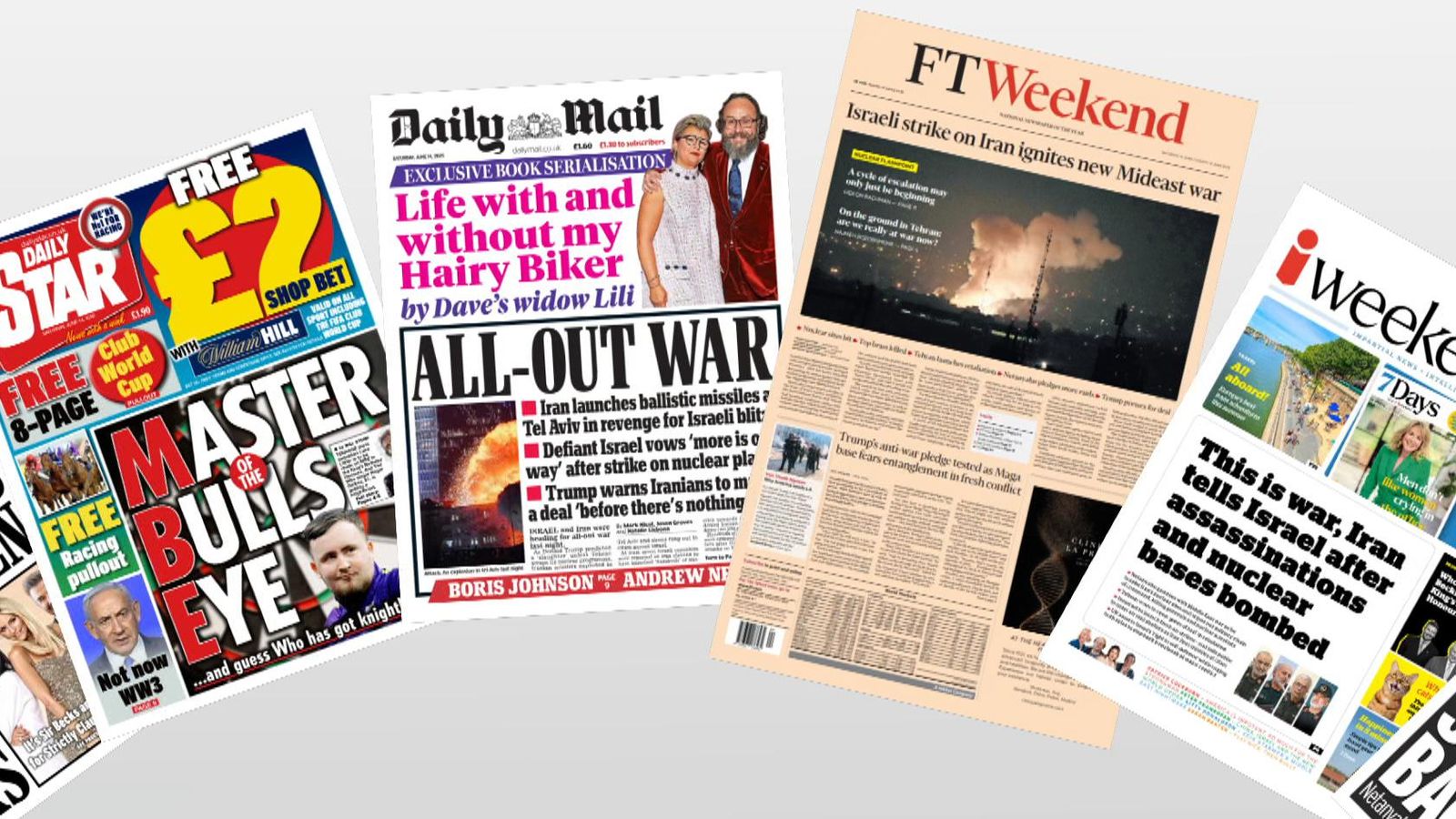 Saturday's national newspaper front pages | UK News | Sky News