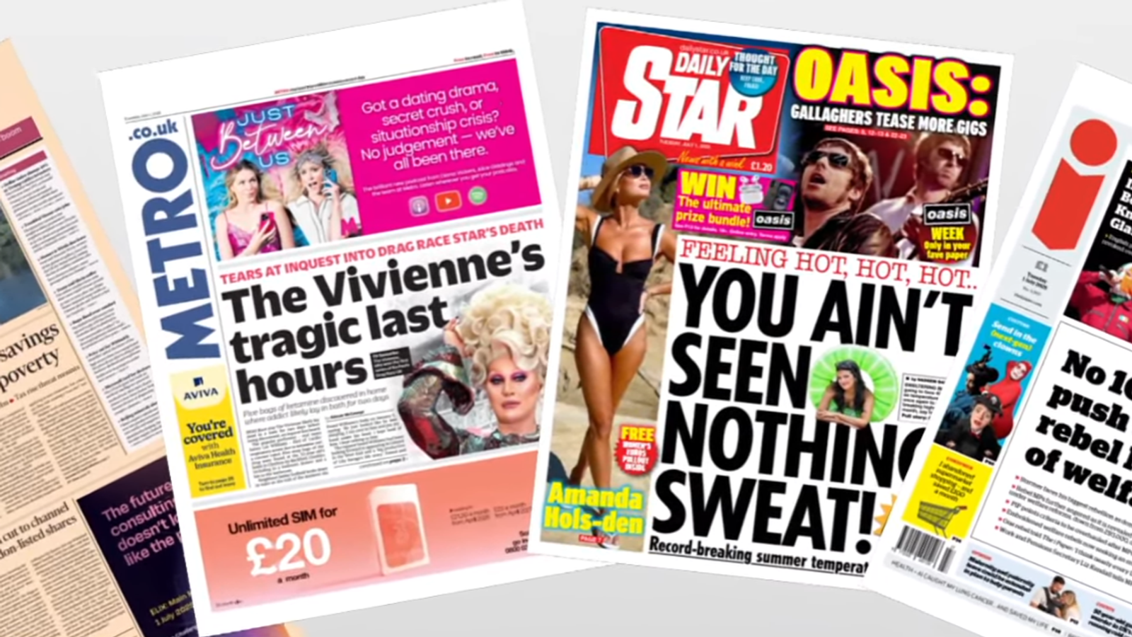 In full: Tuesday's papers | News UK Video News | Sky News