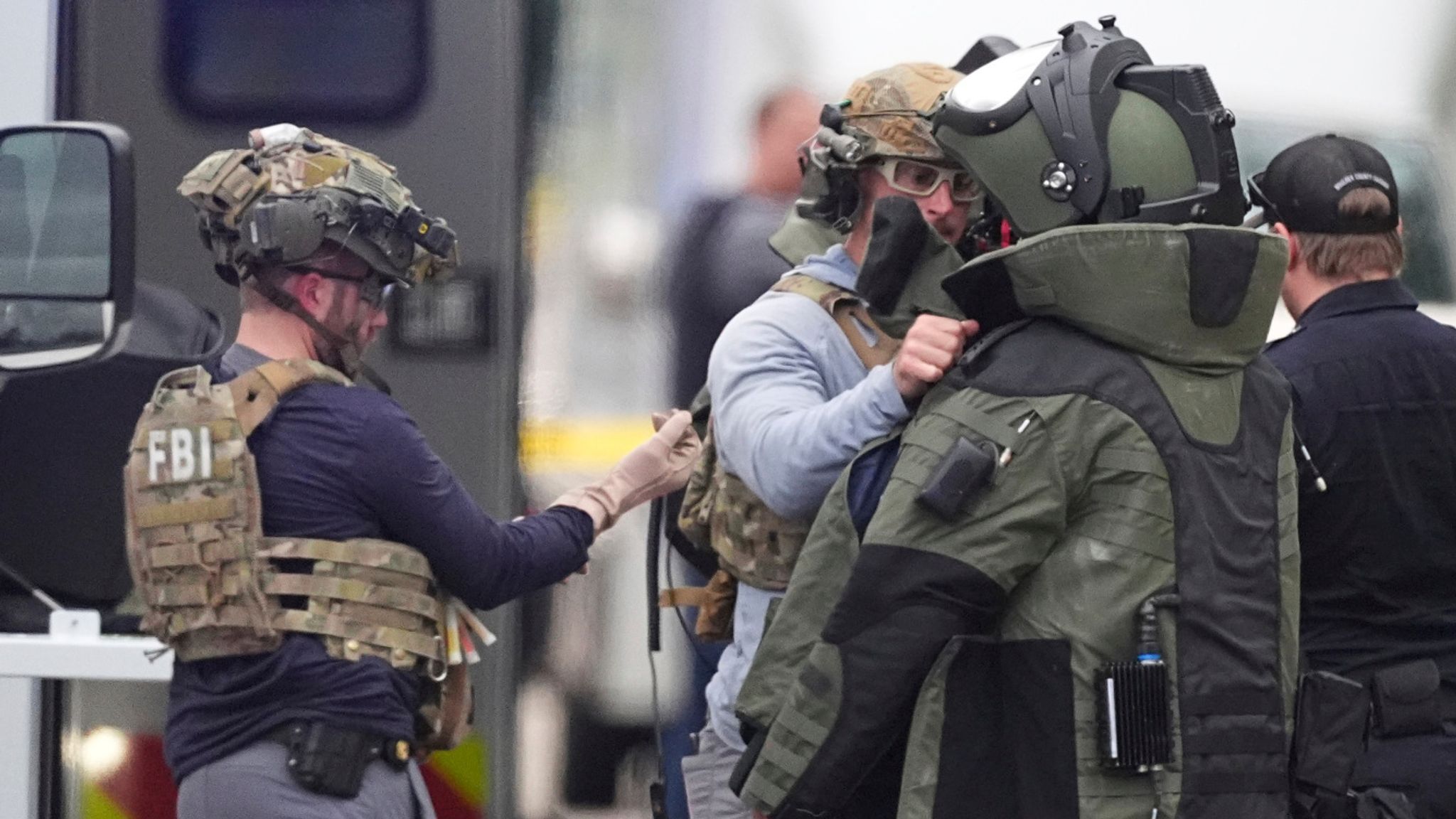 Eight injured in petrol bomb and 'flamethrower' attack at rally for ...