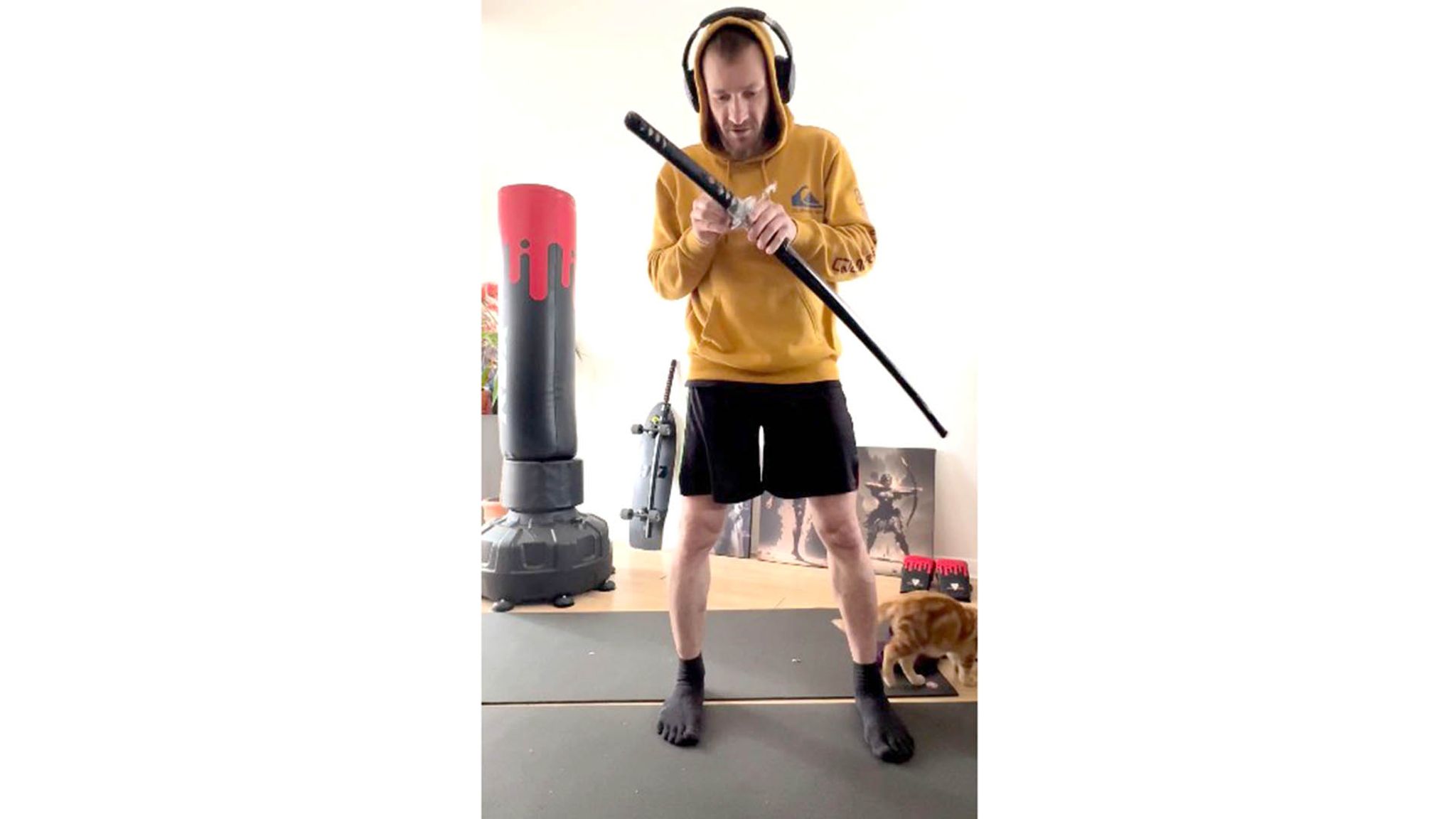 Court shown footage of alleged Hainault sword attacker unboxing samurai ...