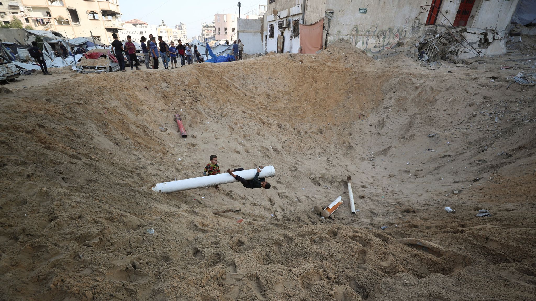 At least 72 killed in Israeli strikes across Gaza, health staff say ...