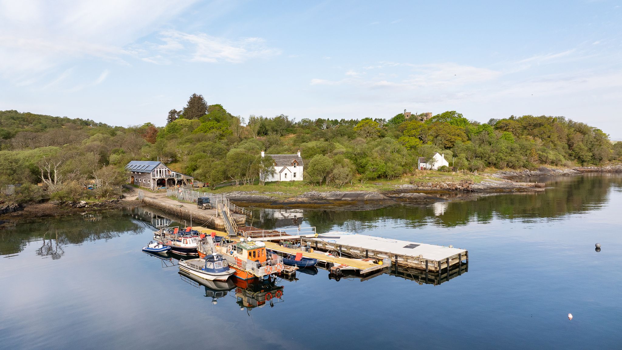 'Rare offering': Entire Scottish island with ruined castle goes on sale ...