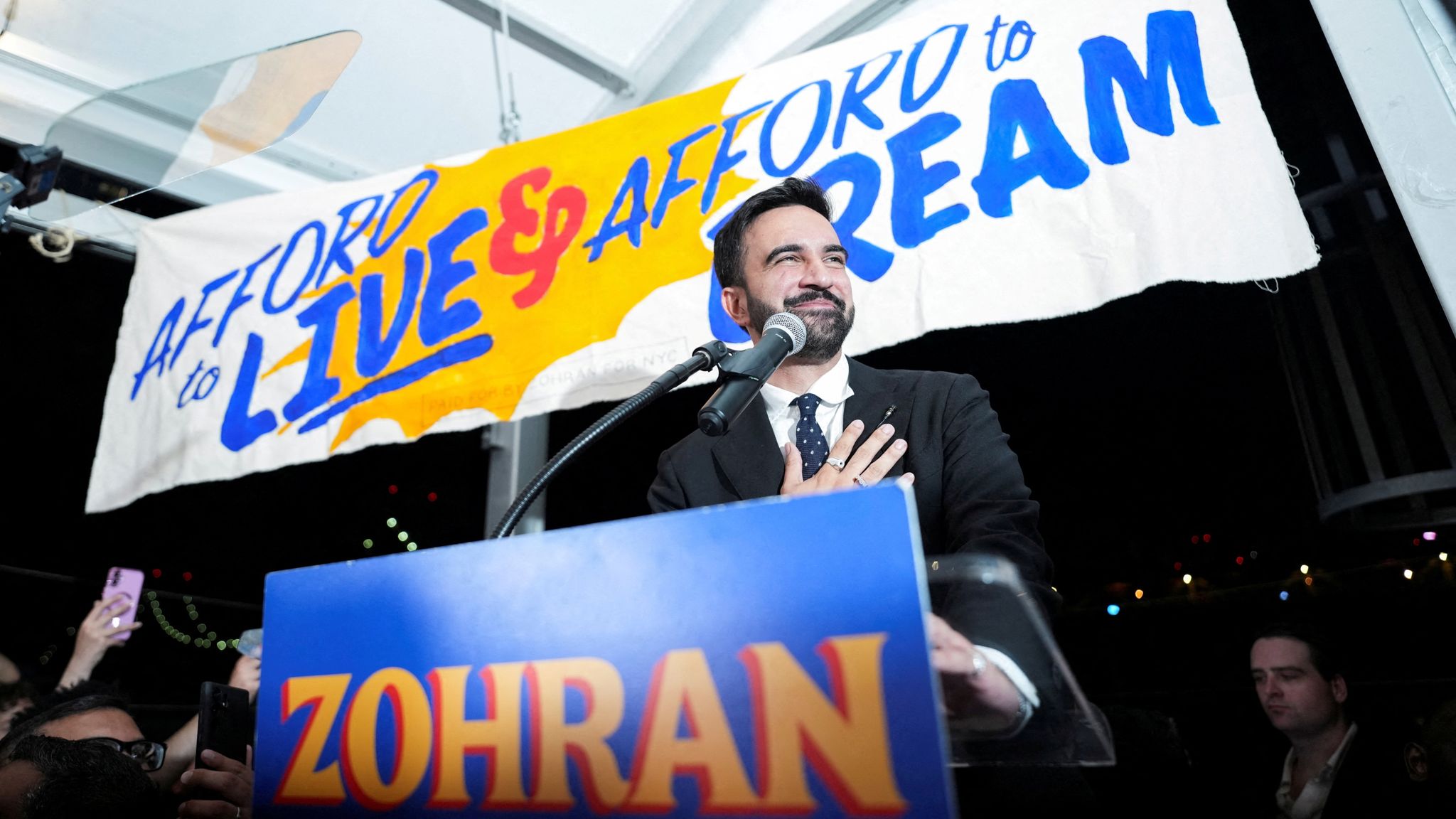 Zohran Mamdani wins New York City's Democratic mayoral primary in shock victory for socialist ...