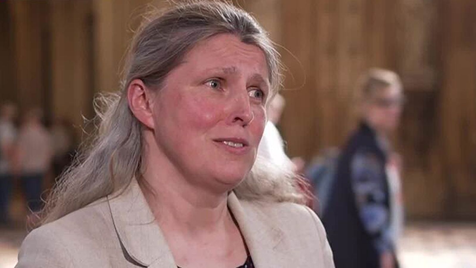 Tearful MP speaks to Sky News after suspension | Politics News | Sky News