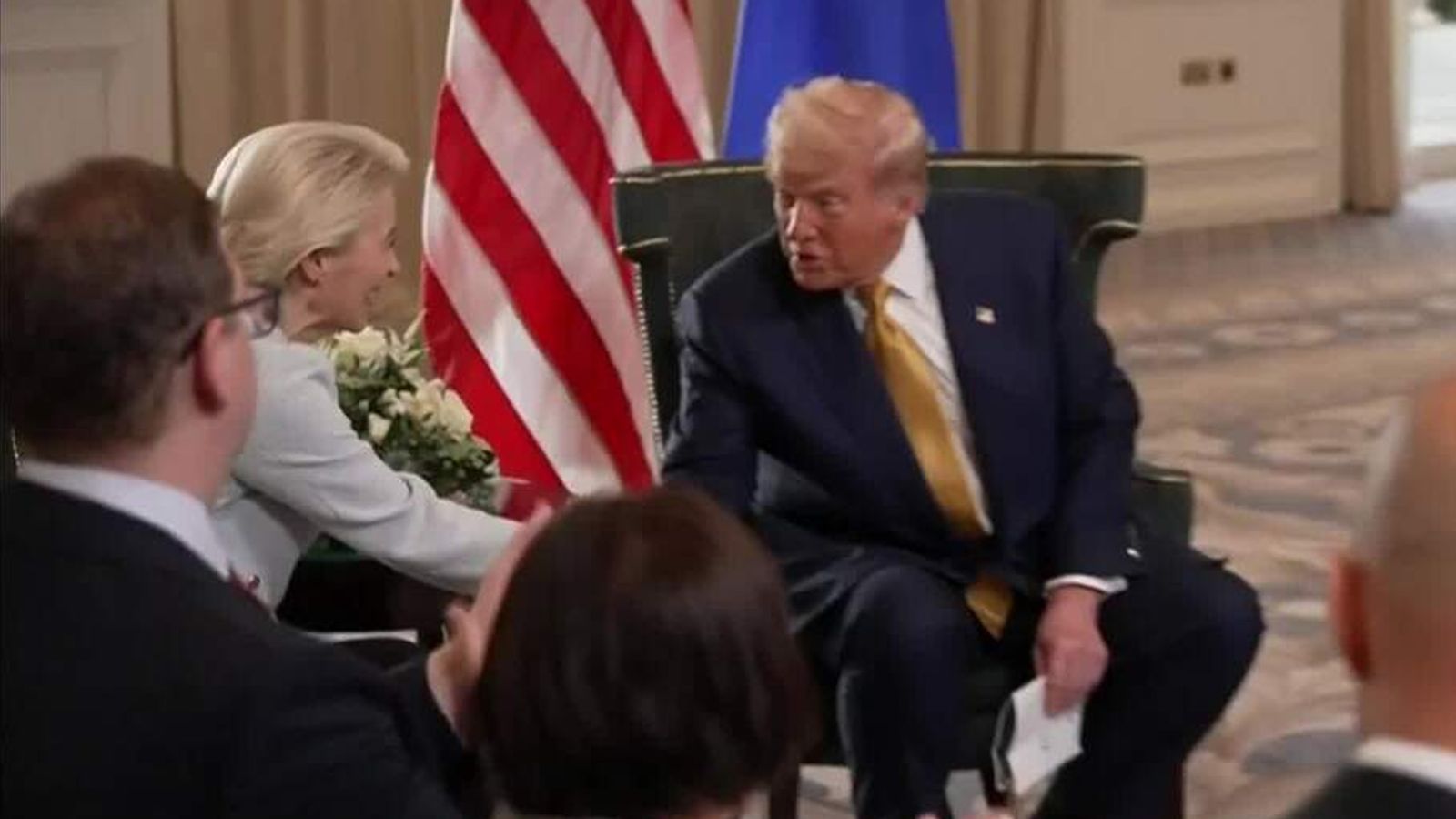 President Trump announces the US and EU have agreed trade deal | News ...
