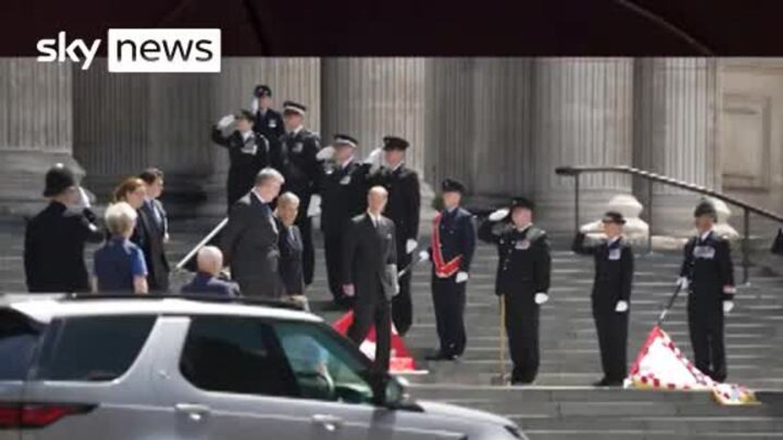 7/7 bombings: Sky News behind the scenes at memorial service in St Paul ...