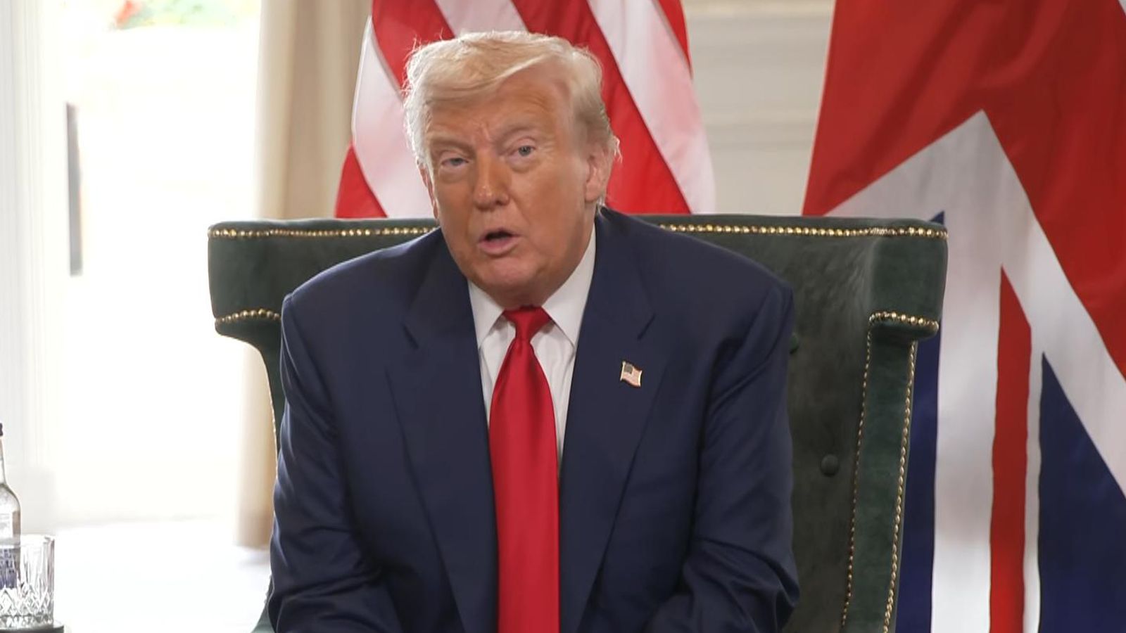 Trump and Starmer speak to media as pair meet for talks | News UK Video ...