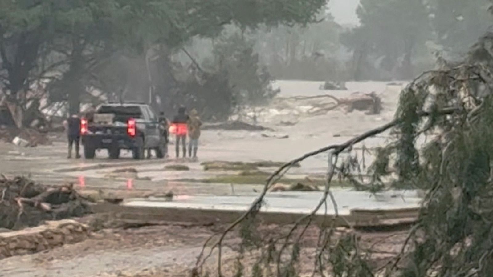 Dozens dead after flash flooding hits Texas | World News | Sky News