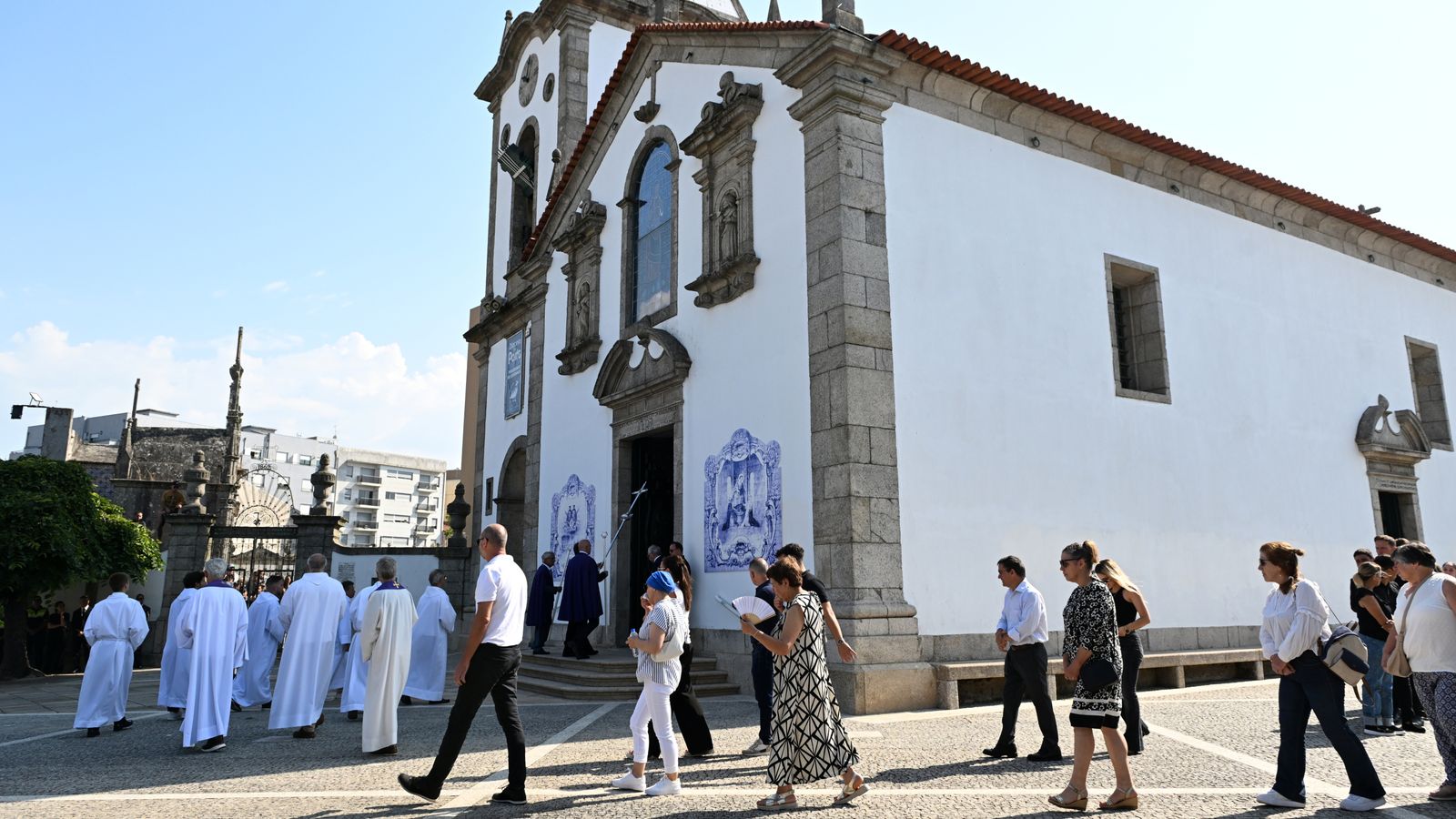 Liverpool Forward Diogo Jota And His Brother Andre Silva Funeral In ...