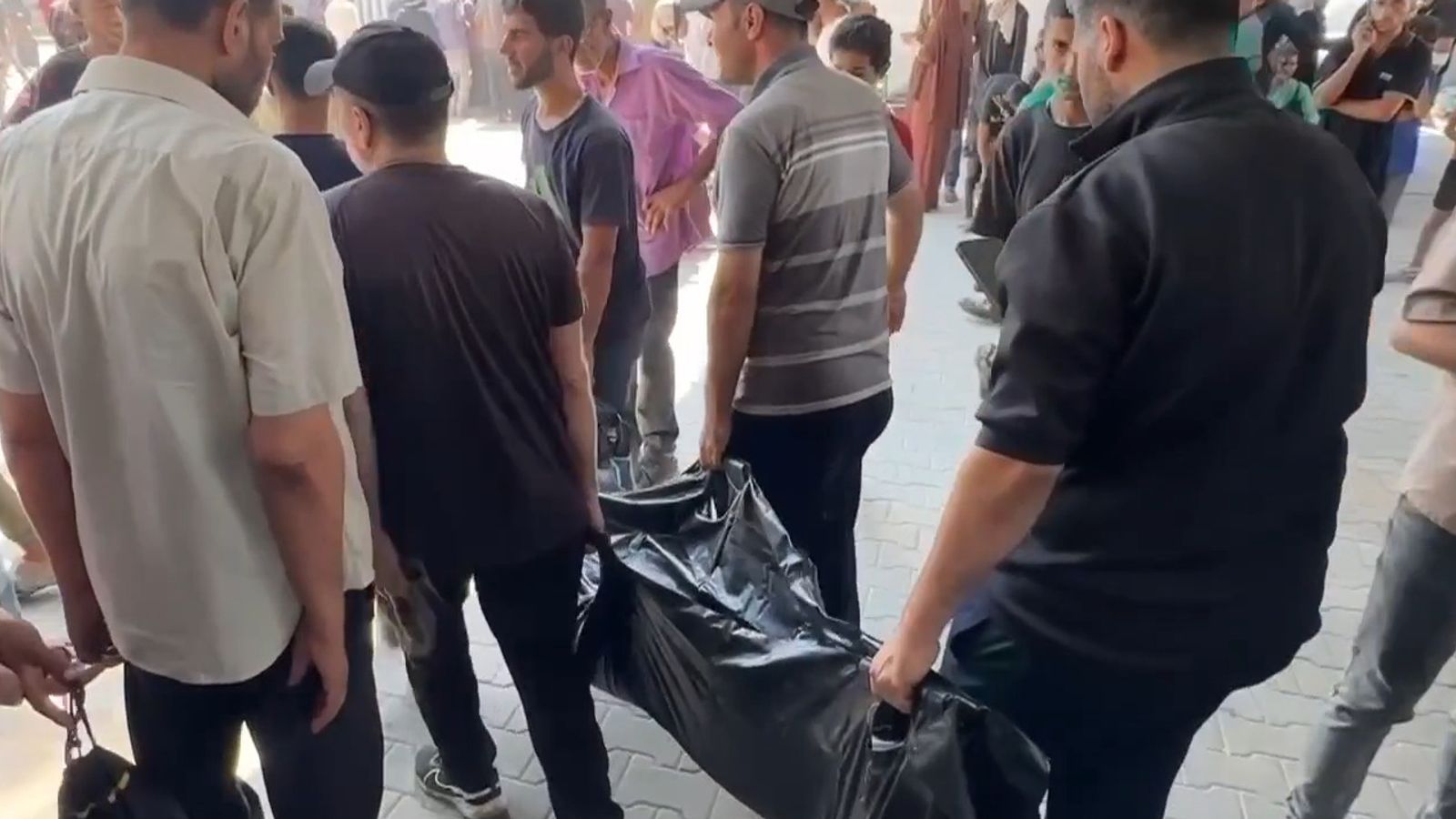 Around 100 people were killed in the incident in Gaza | World News ...