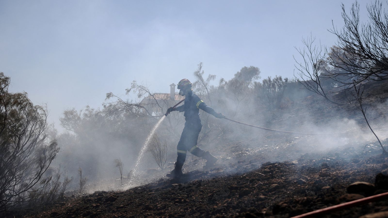 Wildfires break out in Turkey, Syria and Greece - with towns near ...