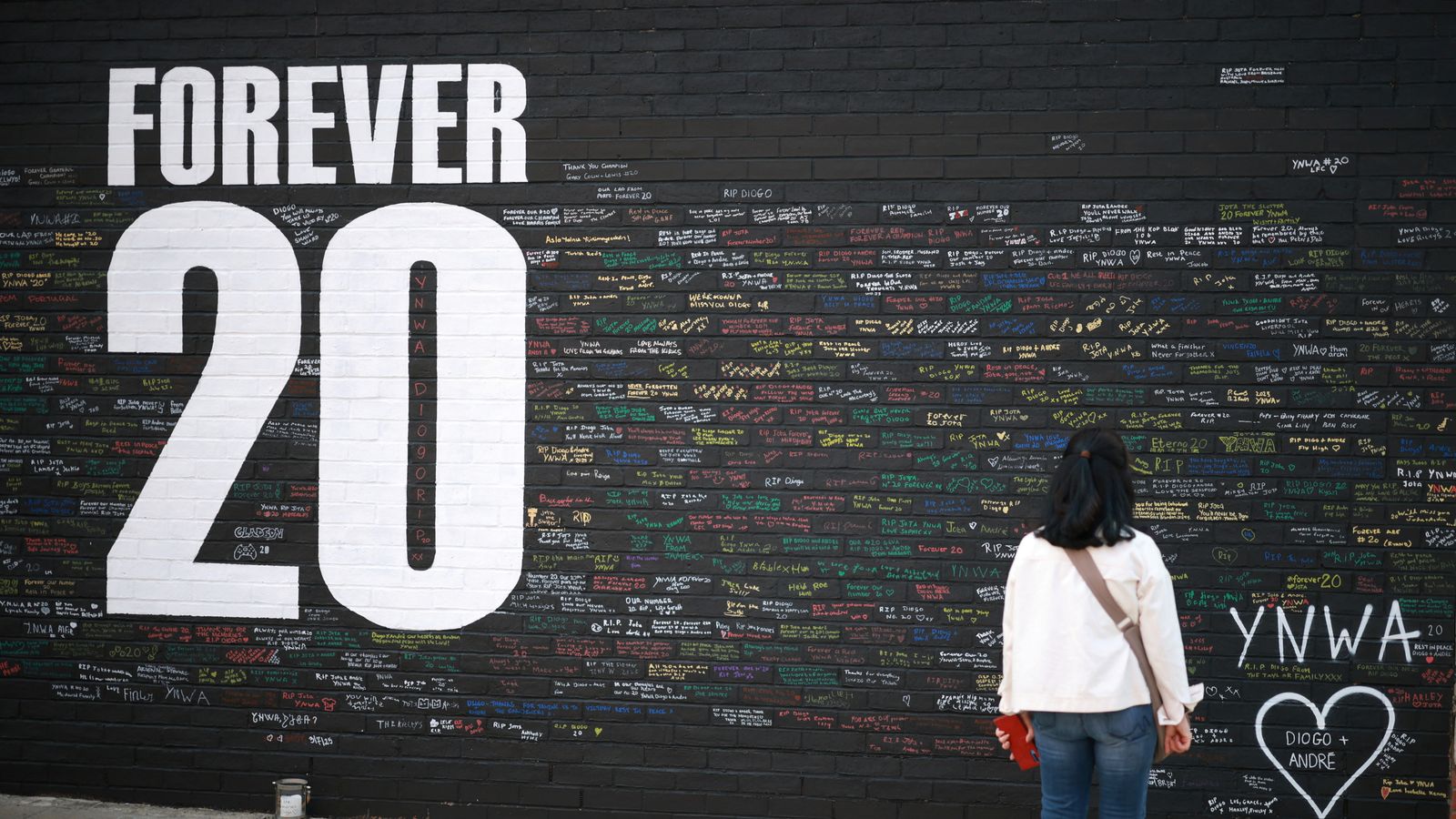 Liverpool retires number 20 shirt at all levels in honour of Diogo Jota ...
