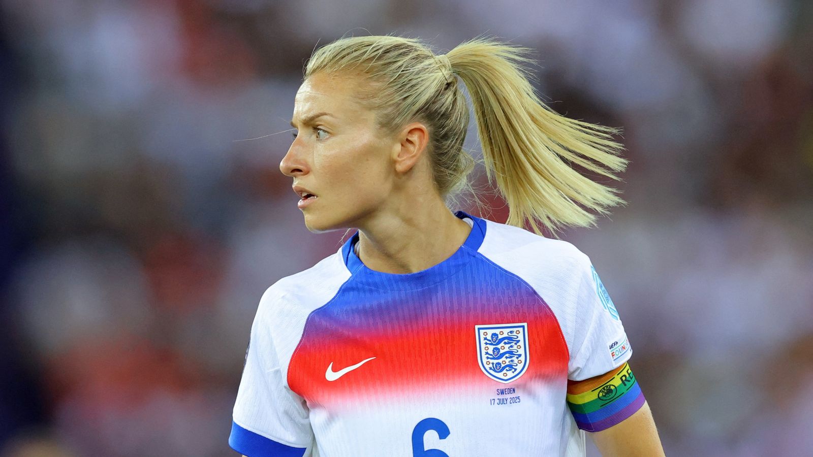England's captain Leah Williamson says Lionesses are 'connected to what it means for nation ...
