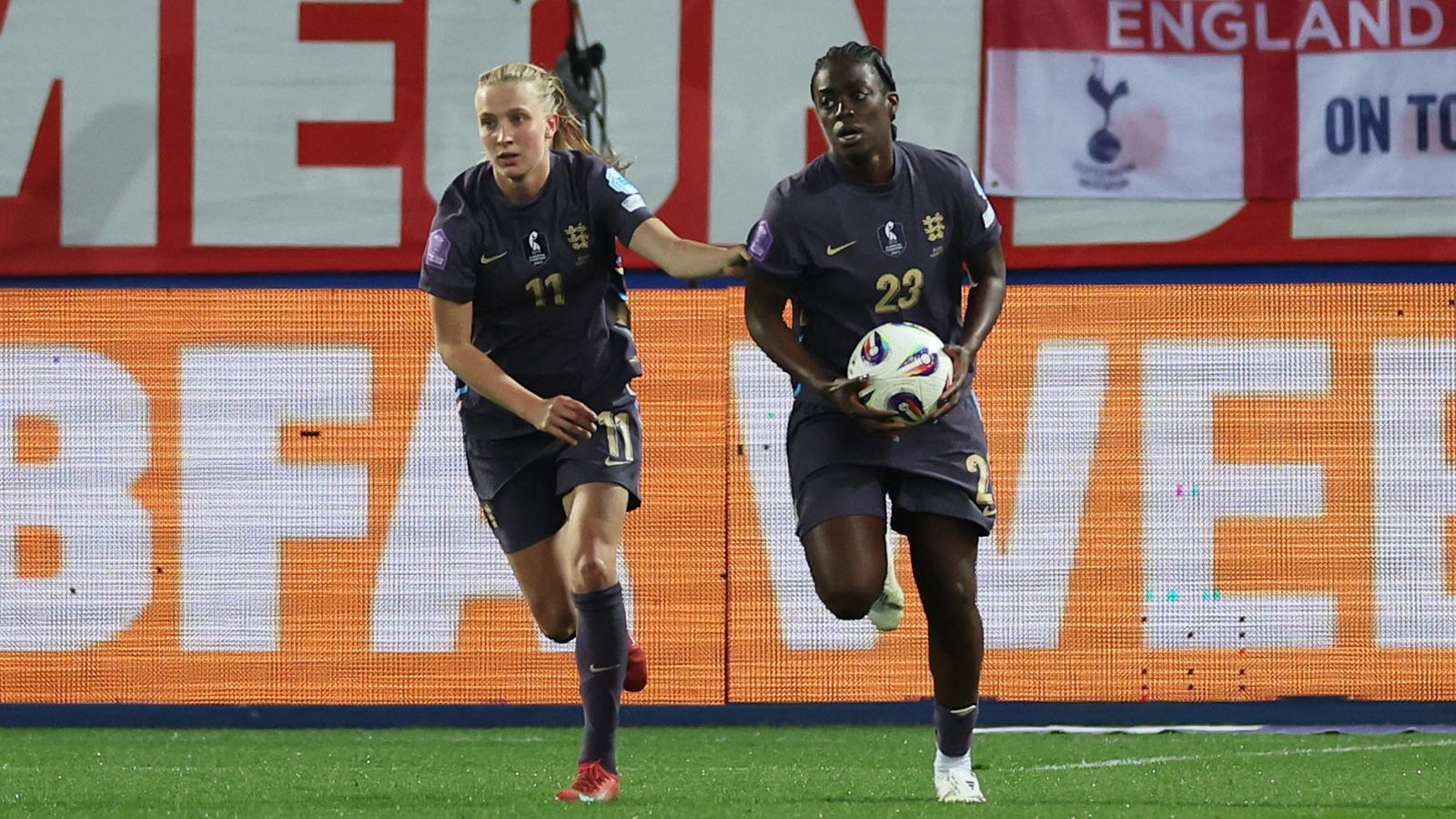 From ball girl to teenage super-sub: Who is England's Michelle Agyemang ...