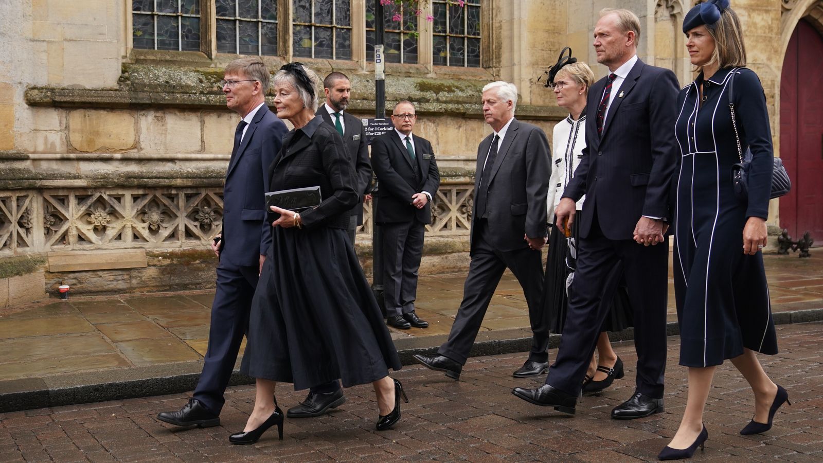 Tory grandees turn out for Thatcher ally Lord Tebbit's funeral - but ...