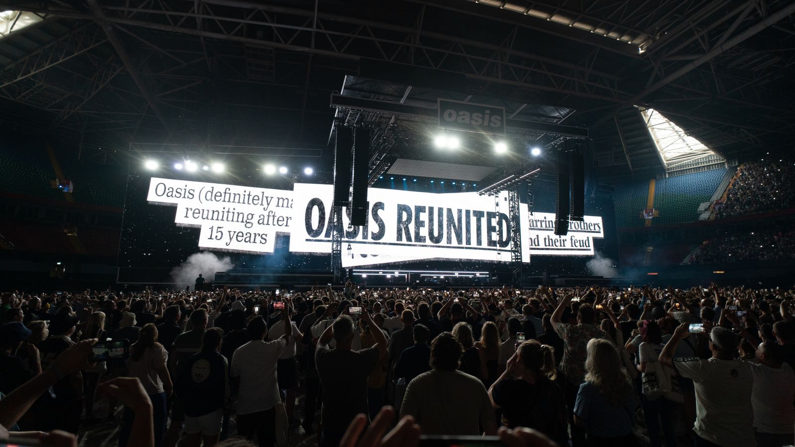 Oasis reunion: A high-five and a hug - the gestures were there, but ultimately it was all about ...