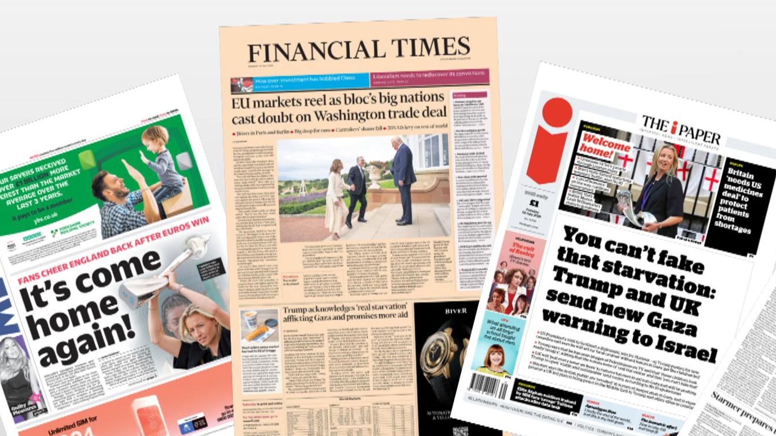 Press Preview: Tuesday's front pages | News UK Video News | Sky News