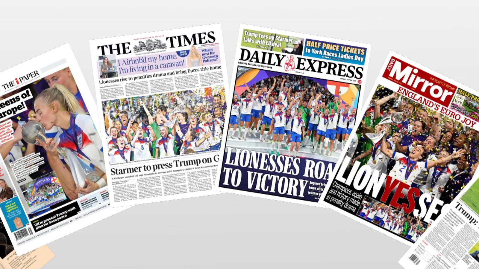 Monday's national newspaper front pages | UK News | Sky News