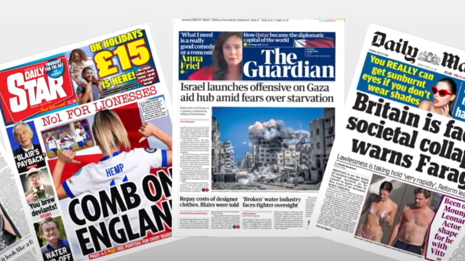 Tuesday's national newspaper front pages | UK News | Sky News