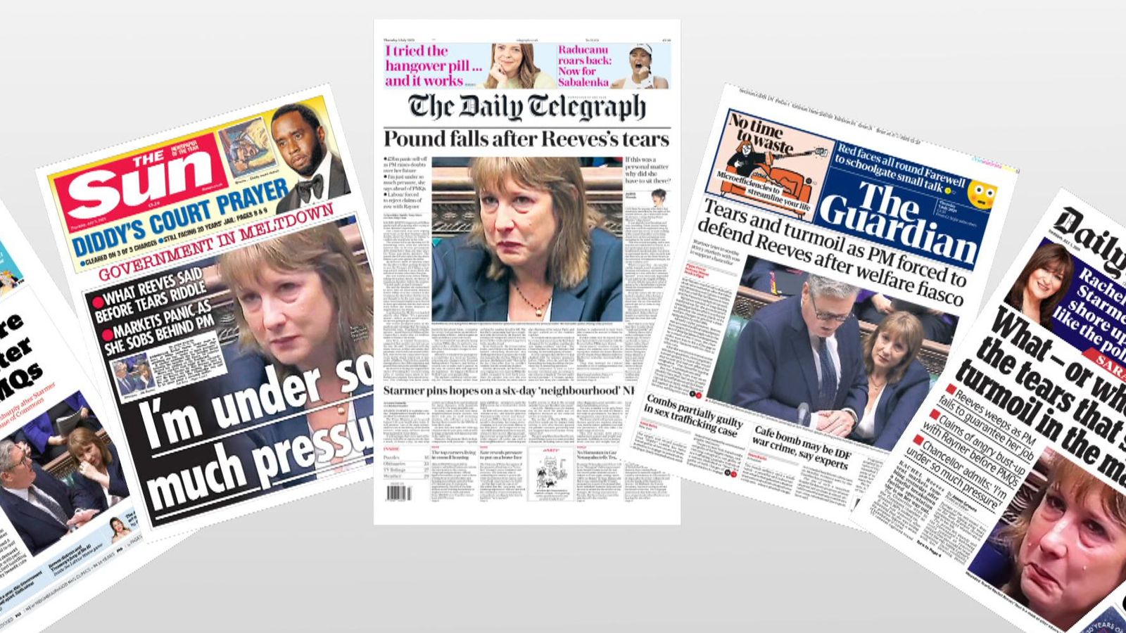 Thursday's national newspaper front pages | UK News | Sky News