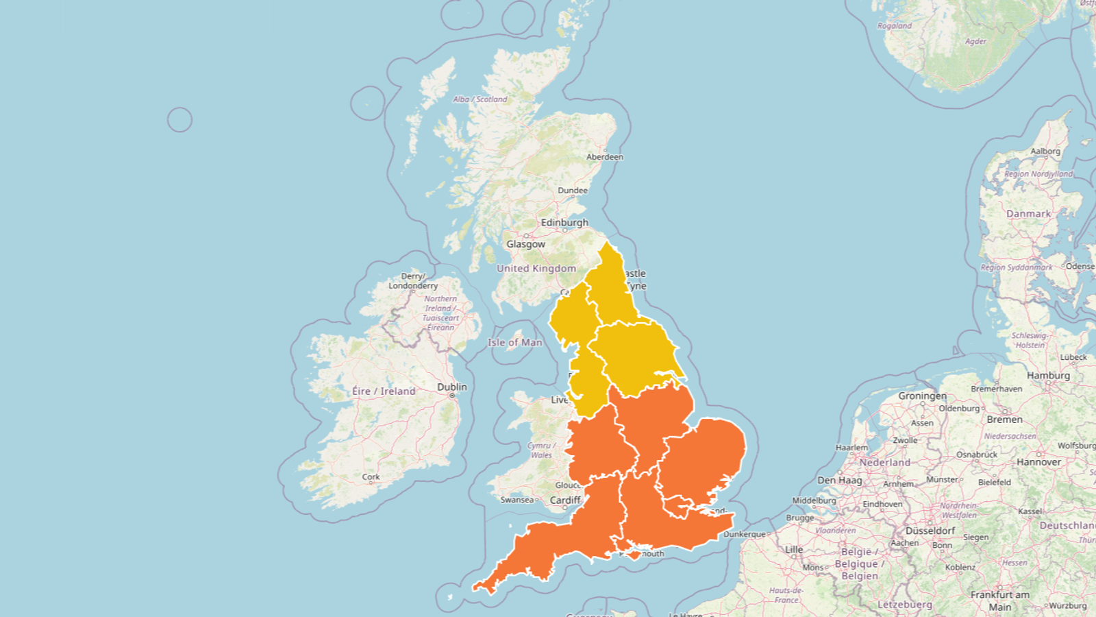 Amber heat health alert issued - with more hosepipe bans on the way ...