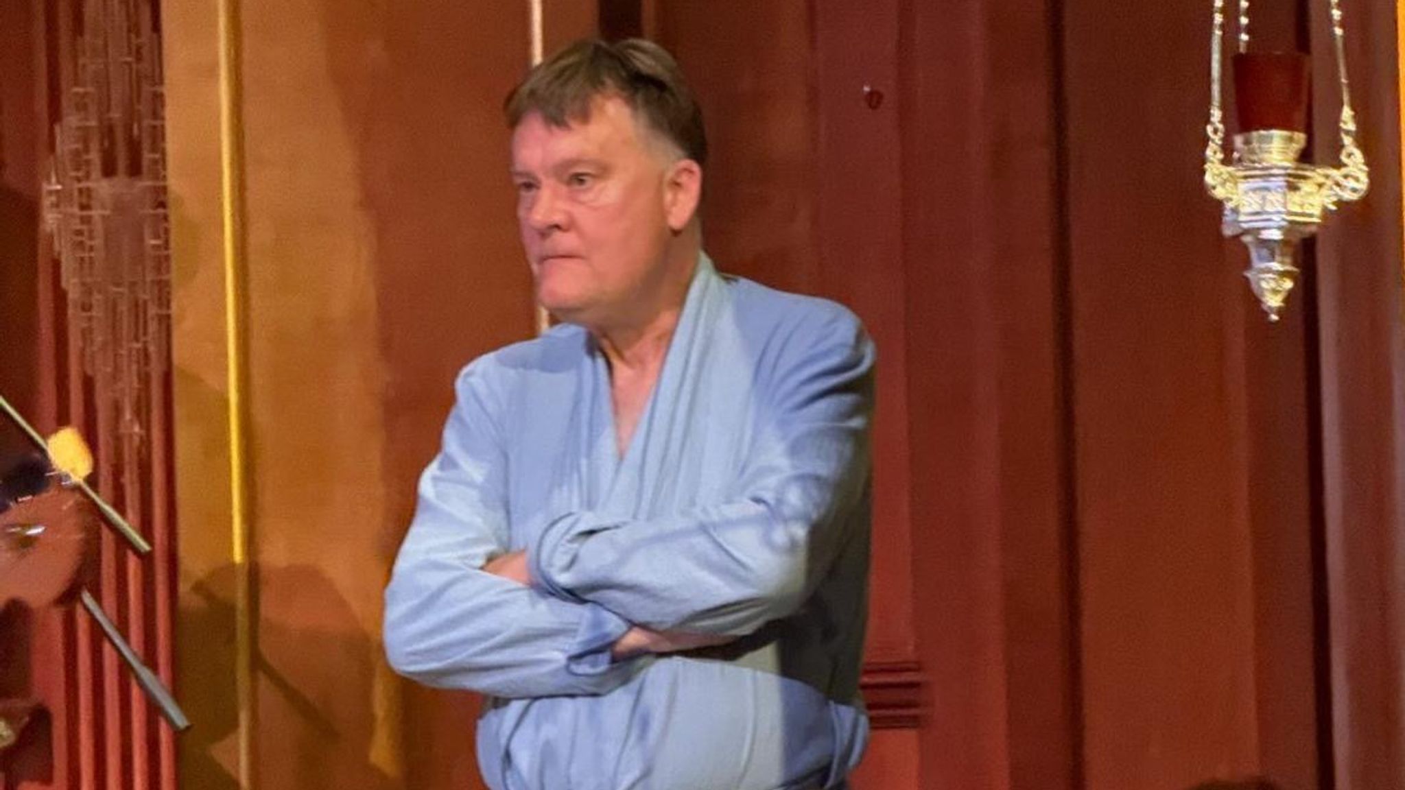 'This shouldn't have happened': Bishop who interrupted church choir in dressing gown apologises ...