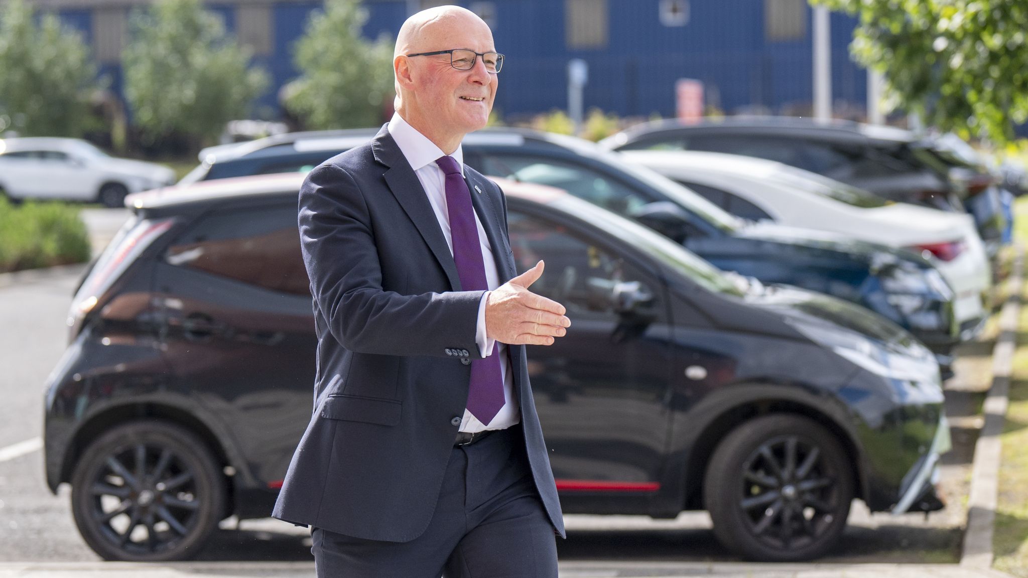 First Minister John Swinney says it's in 'Scotland's interest' he meets ...