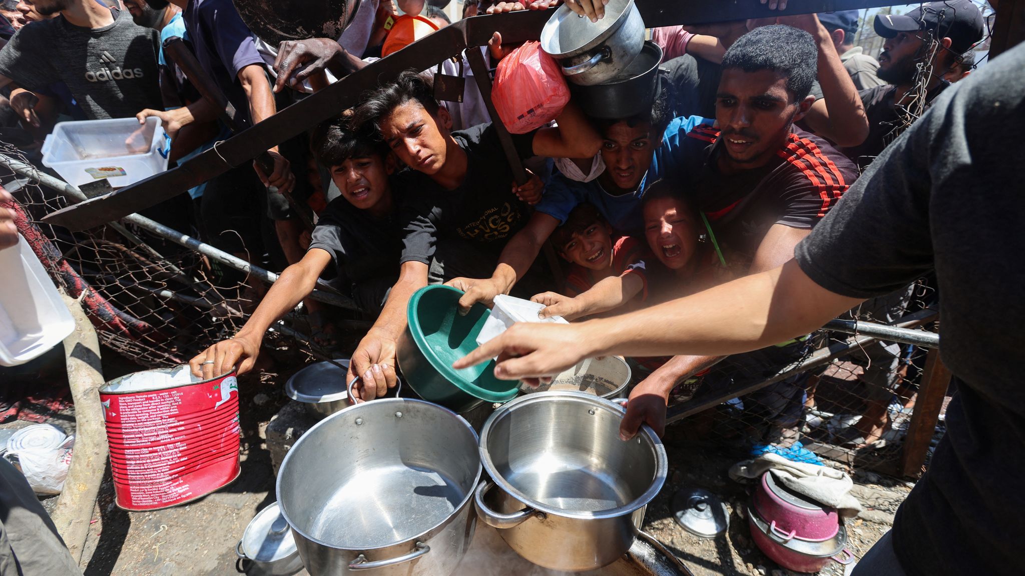 Gaza food situation 'worst it's ever been', charity says - as tank ...