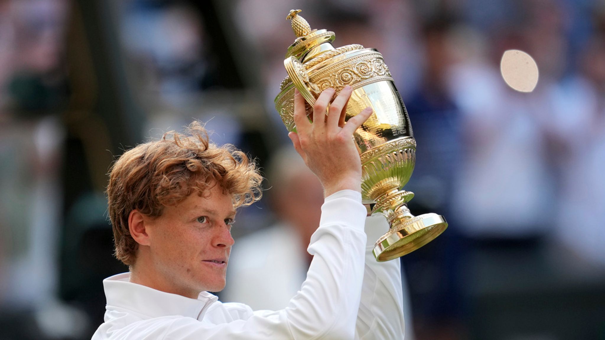 Jannik Sinner wins first Wimbledon title after beating defending ...