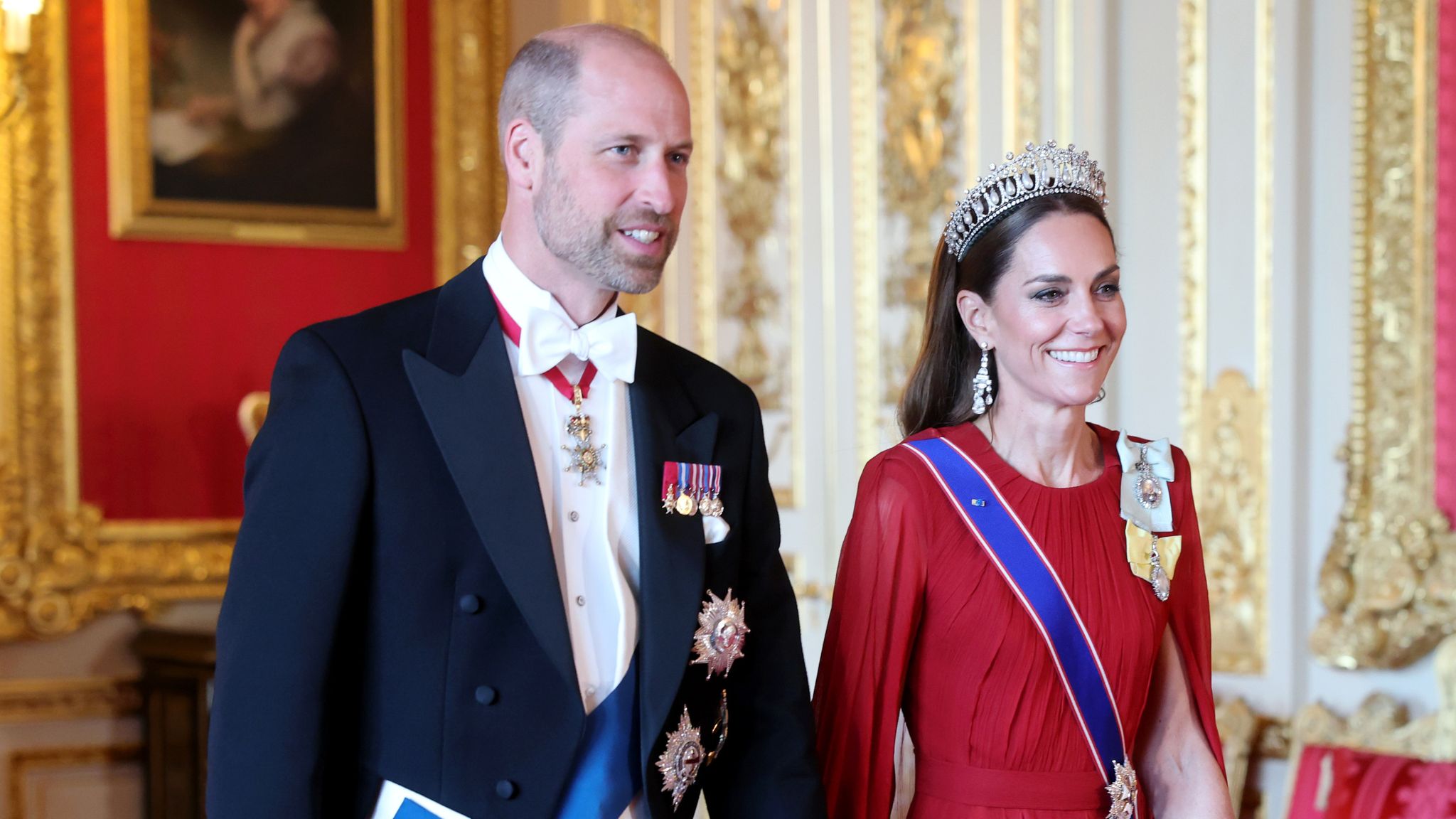 In pictures: Princess of Wales, Elton John and Mick Jagger at King's ...