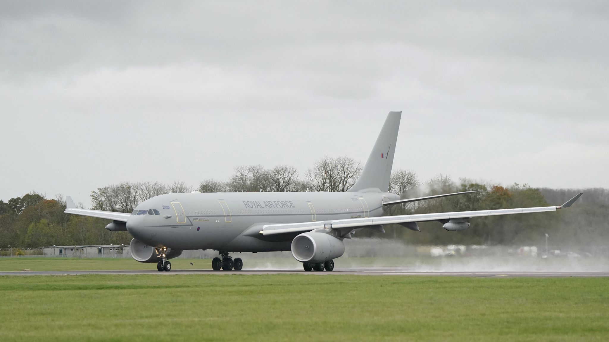 Four remanded in custody after £7m of damage caused to aircraft at RAF ...