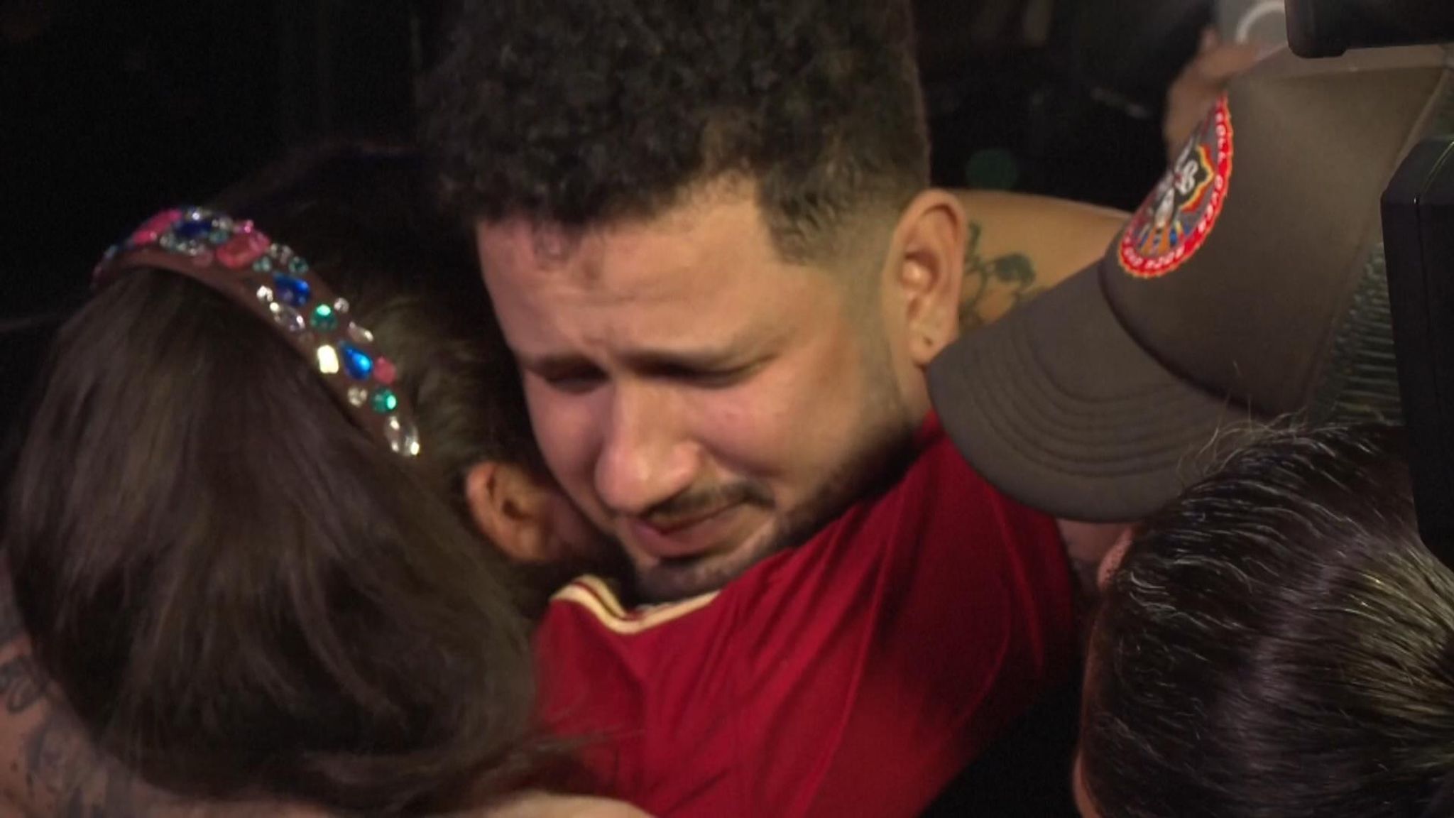 Venezuelan scarred after being sent to maximum security prison by Trump ...