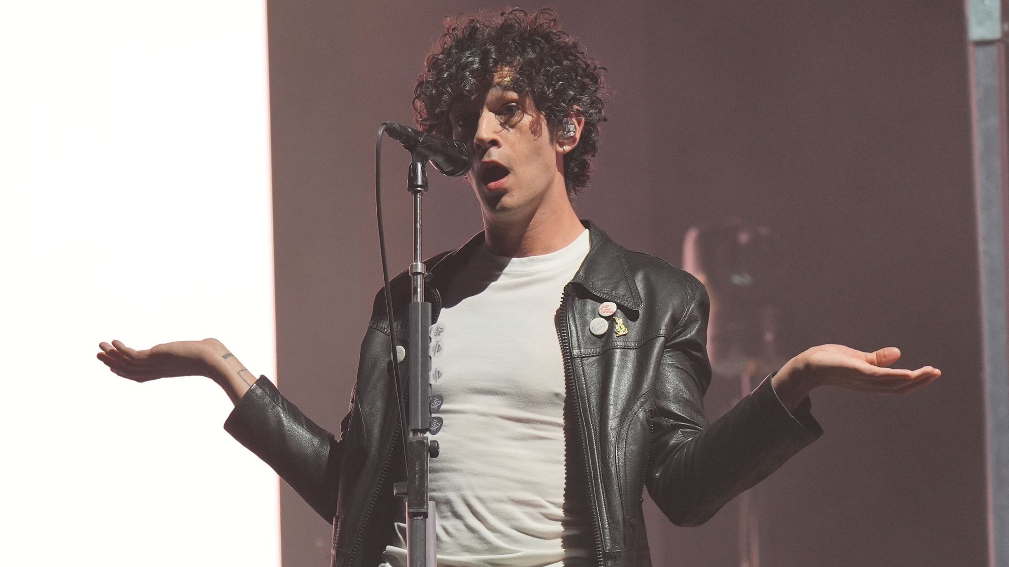 The 1975 star Matty Healy warns of musical 'silence' without small ...