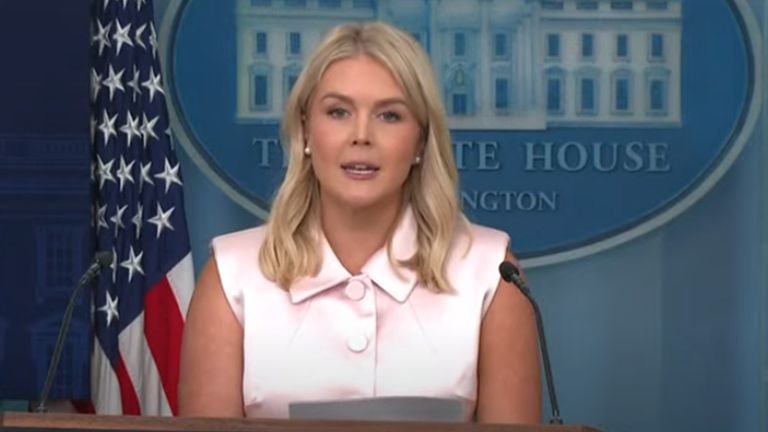 White House press briefing with Karoline Leavitt | News UK Video News ...