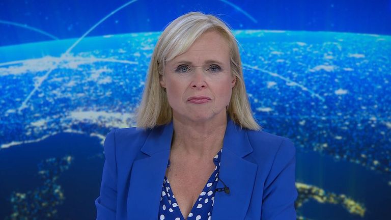 Ukrainian drone targets soldiers in Russia's Kursk region | World News | Sky News