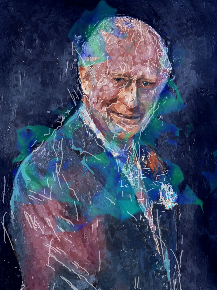 The King and AI: A humanoid robot has painted a picture of Charles. How ...