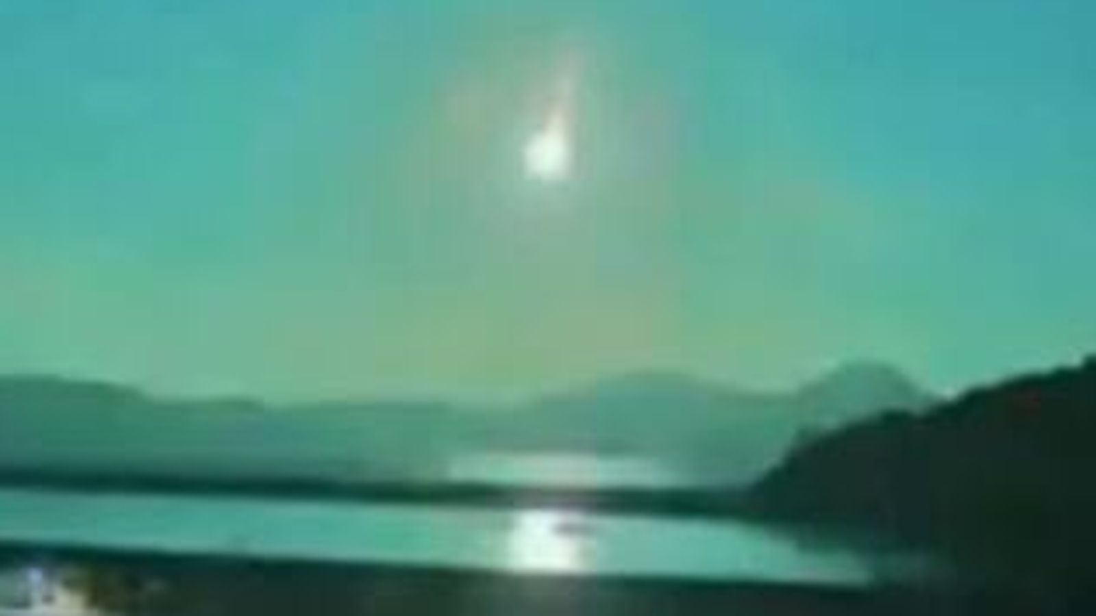 Fireball caught on dashcam lighting up Japan's night sky | World News ...