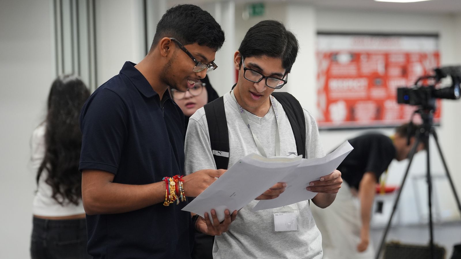 A-level results day | Watch live | News UK Video News | Sky News