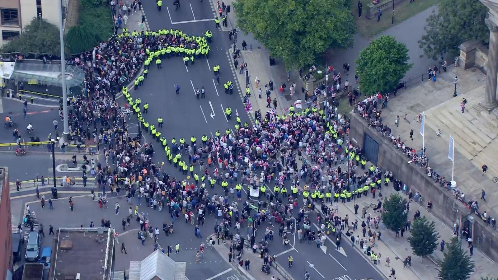 UK braces for more protests over the use of hotels to house asylum ...