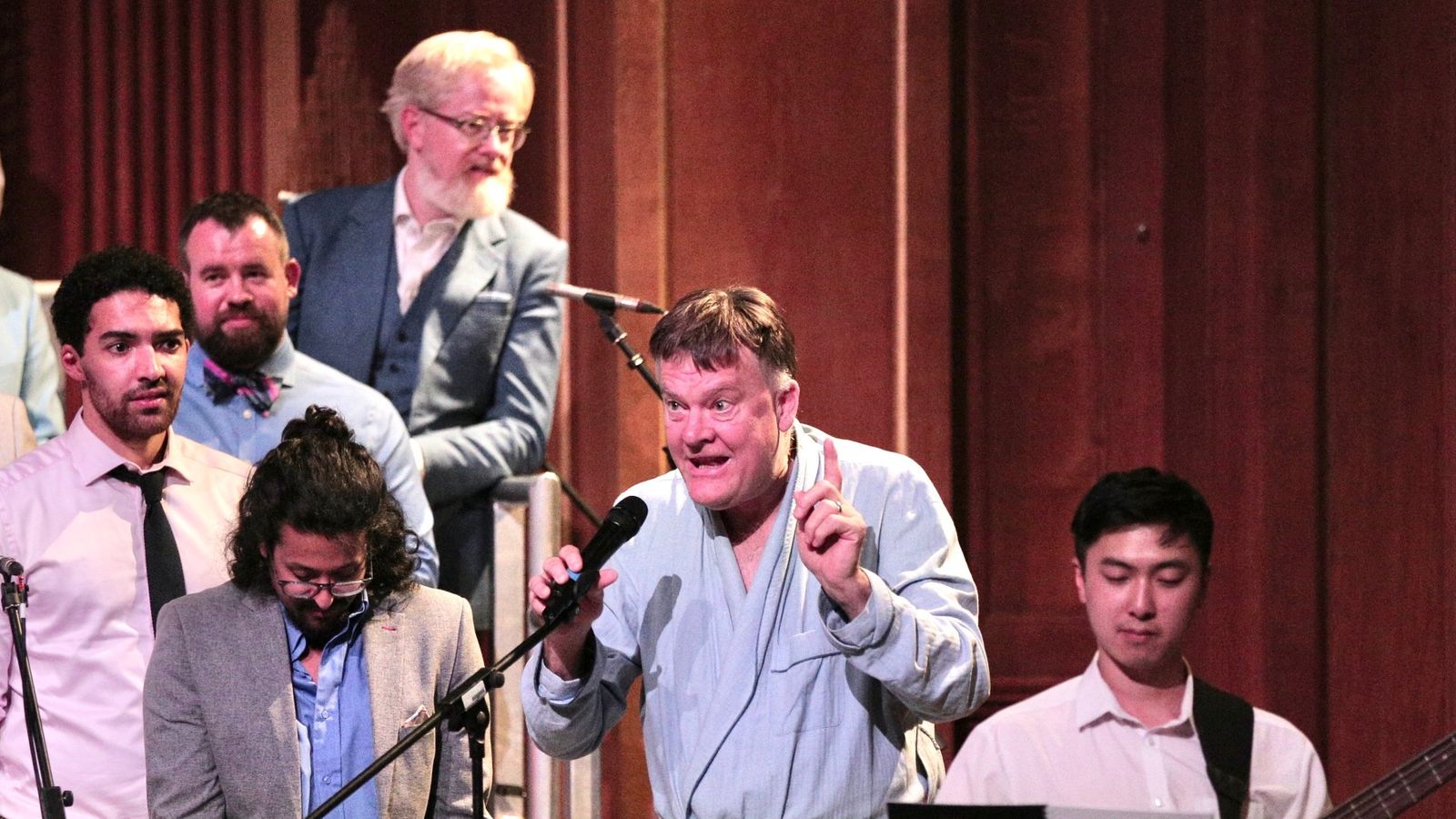 'This shouldn't have happened': Bishop who interrupted church choir in ...