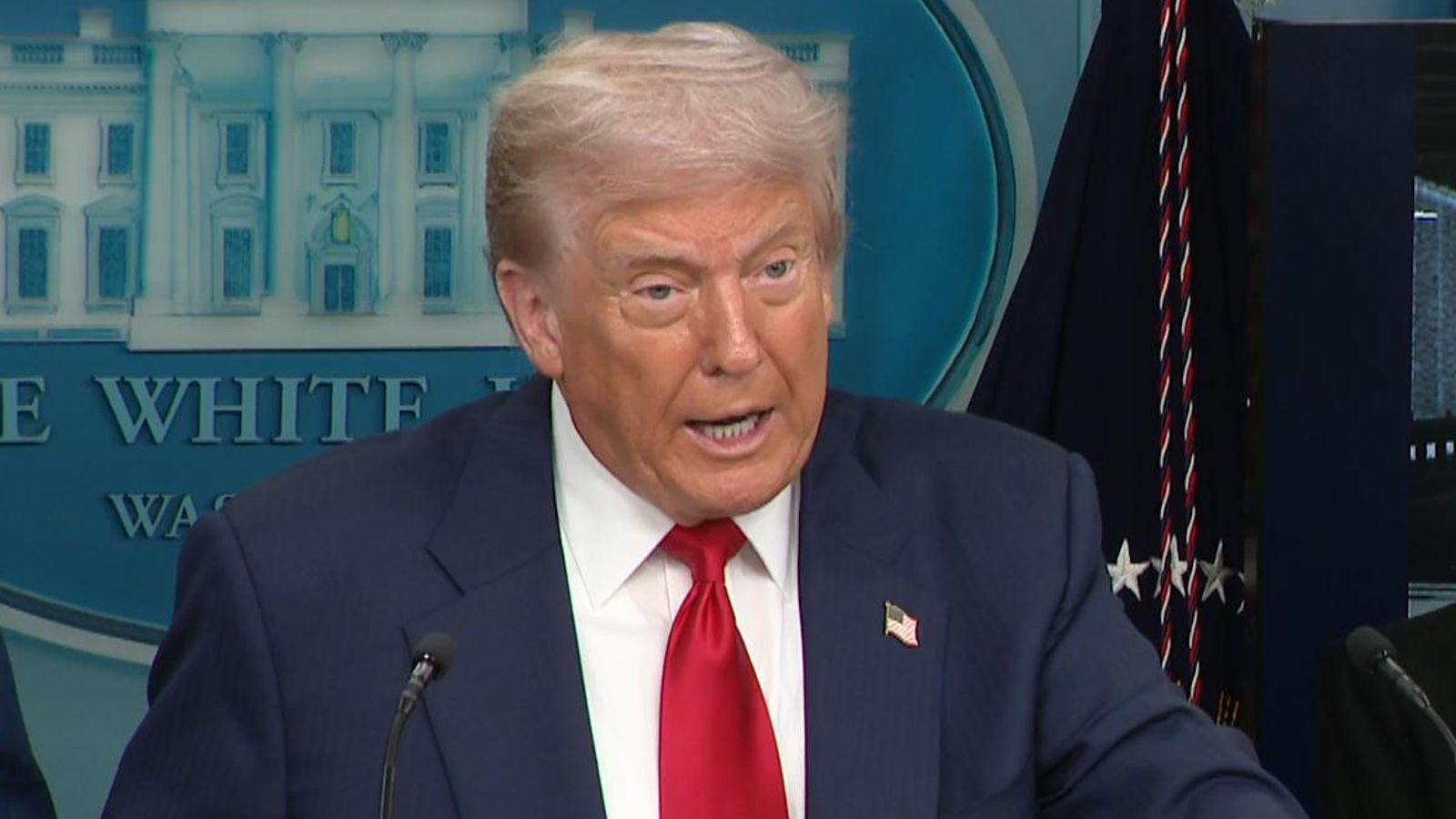 Donald Trump gives news conference | News UK Video News | Sky News