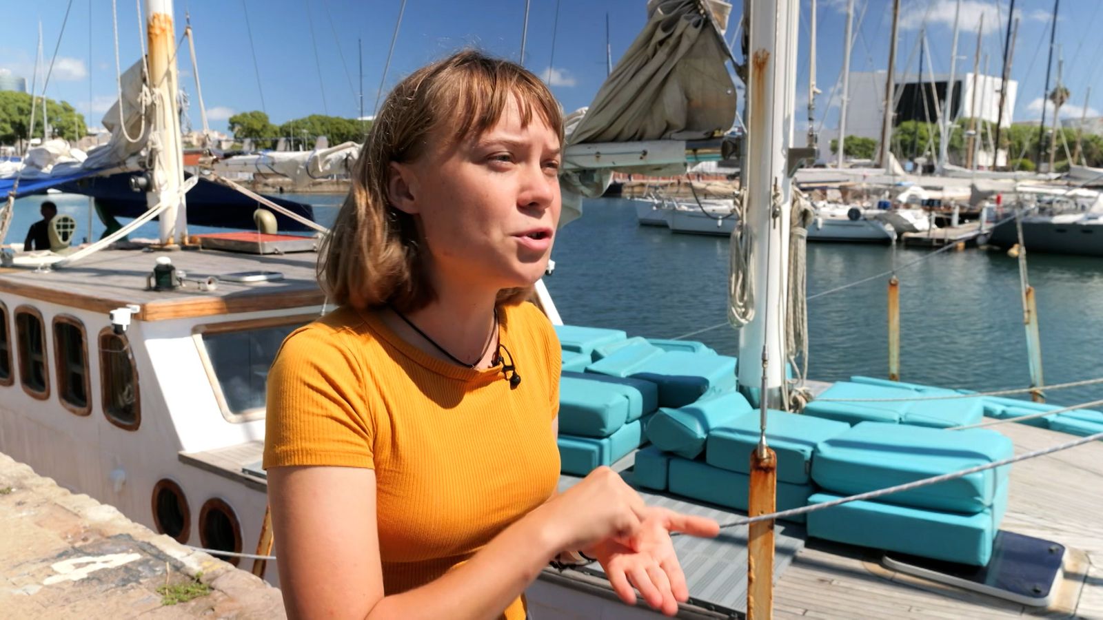 Greta Thunberg says it's not antisemitic to want 'freedom for everyone ...