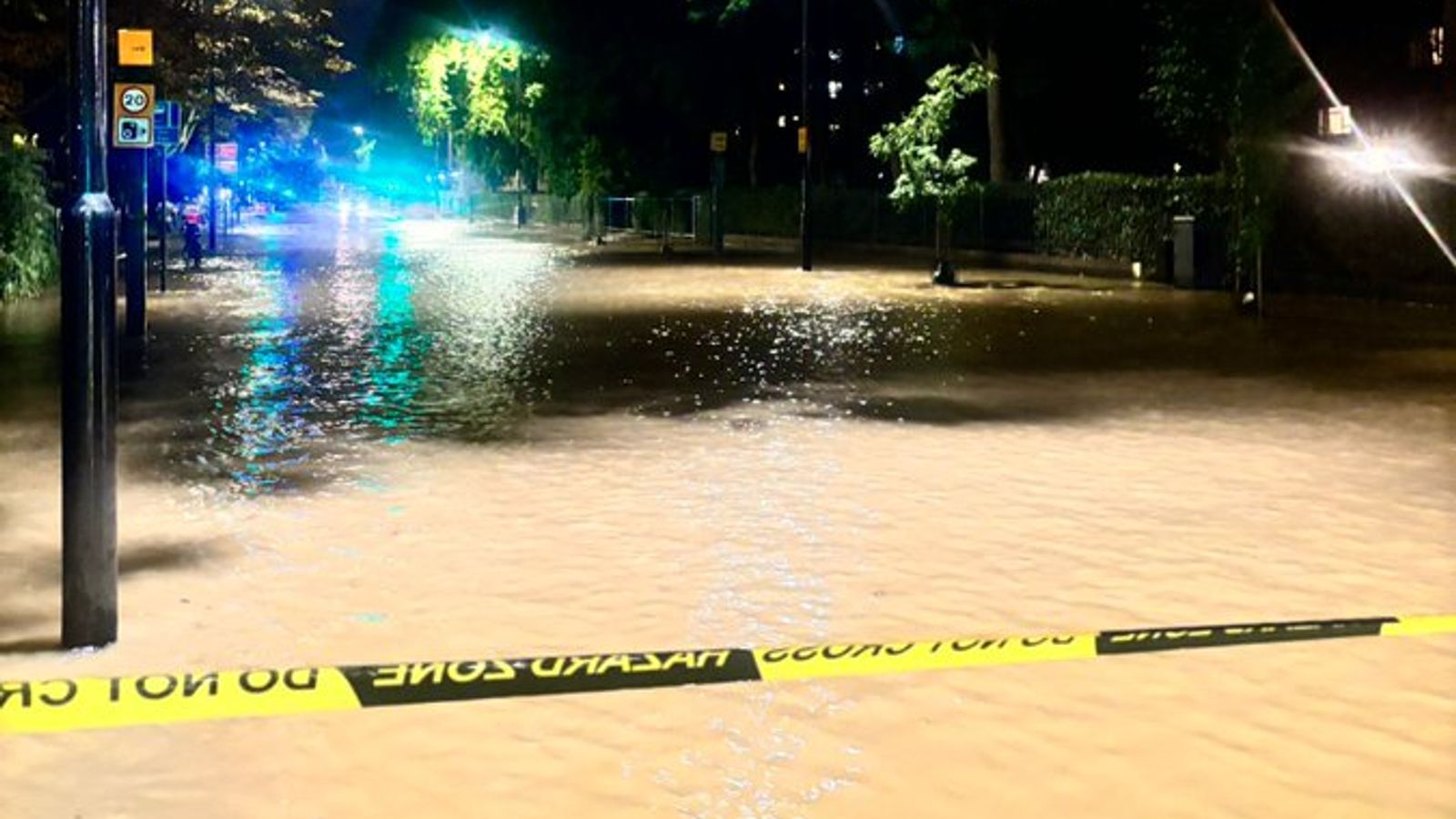 Dozens evacuated from homes in Islington as burst water main floods ...