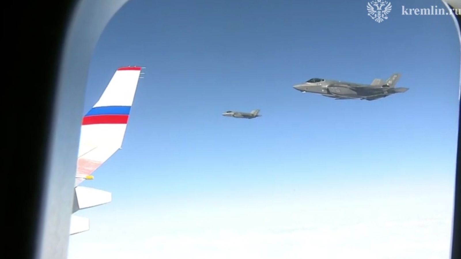 US fighter jets seen escorting Vladimir Putin's plane out of Alaska ...
