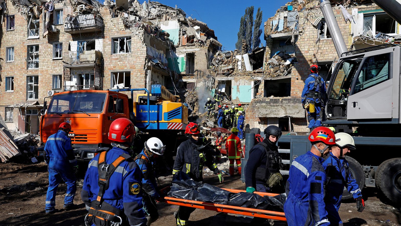 Ukraine war latest: Kremlin accused of 'even targeting EU' in 'massive ...