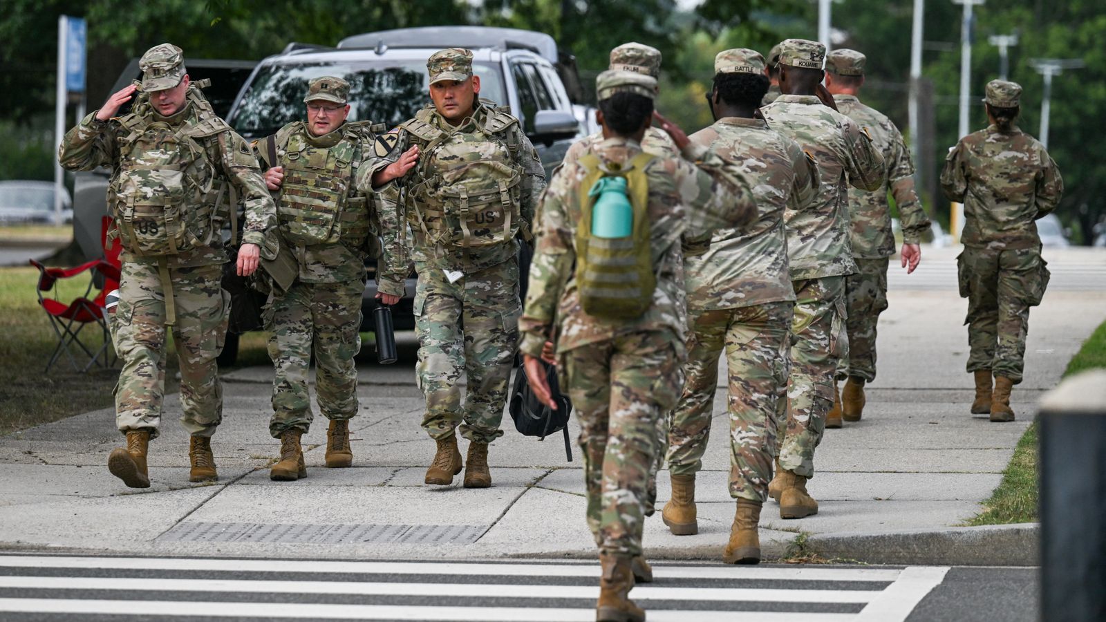 National Guard arrives on streets of Washington DC despite 'historic ...